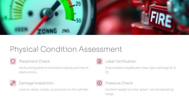 Fire Extinguisher Inspection Checklist eAuditor Audits & Inspections | PDF