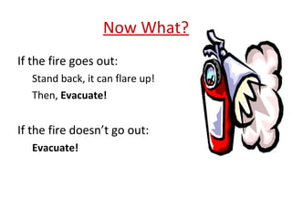 Fire Extinguisher Presentation Trc | PPT