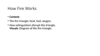 Fire Extinguishers Uses of Extinguishers | PPT