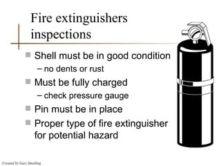 Fire Extinguishers use and theory training | PPT
