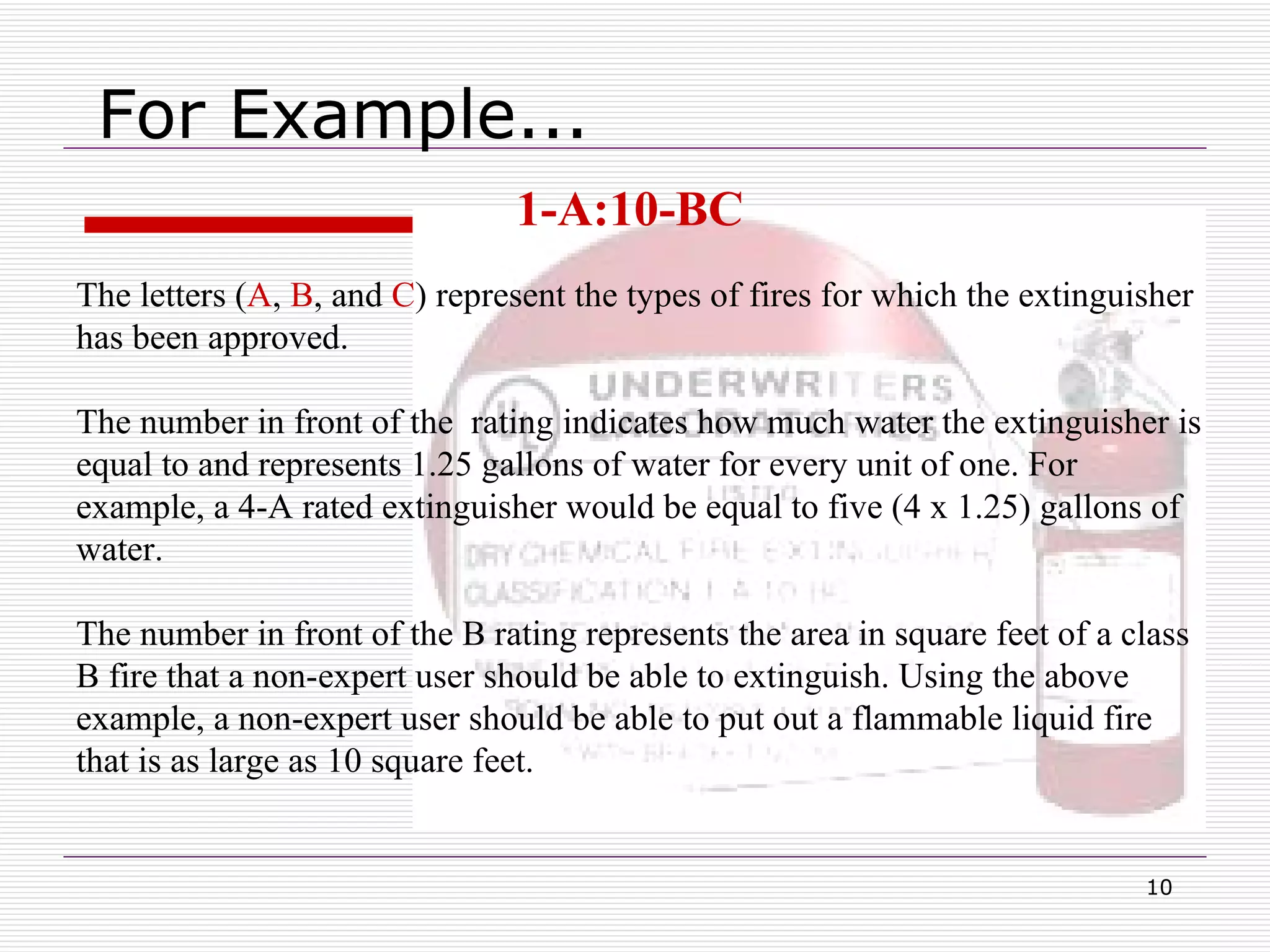 Fire Extinguisher Safety Training Ppt