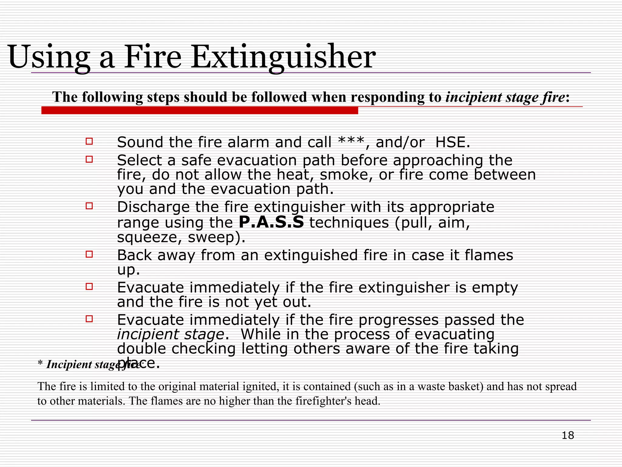 Fire Extinguisher Safety Training | PPT