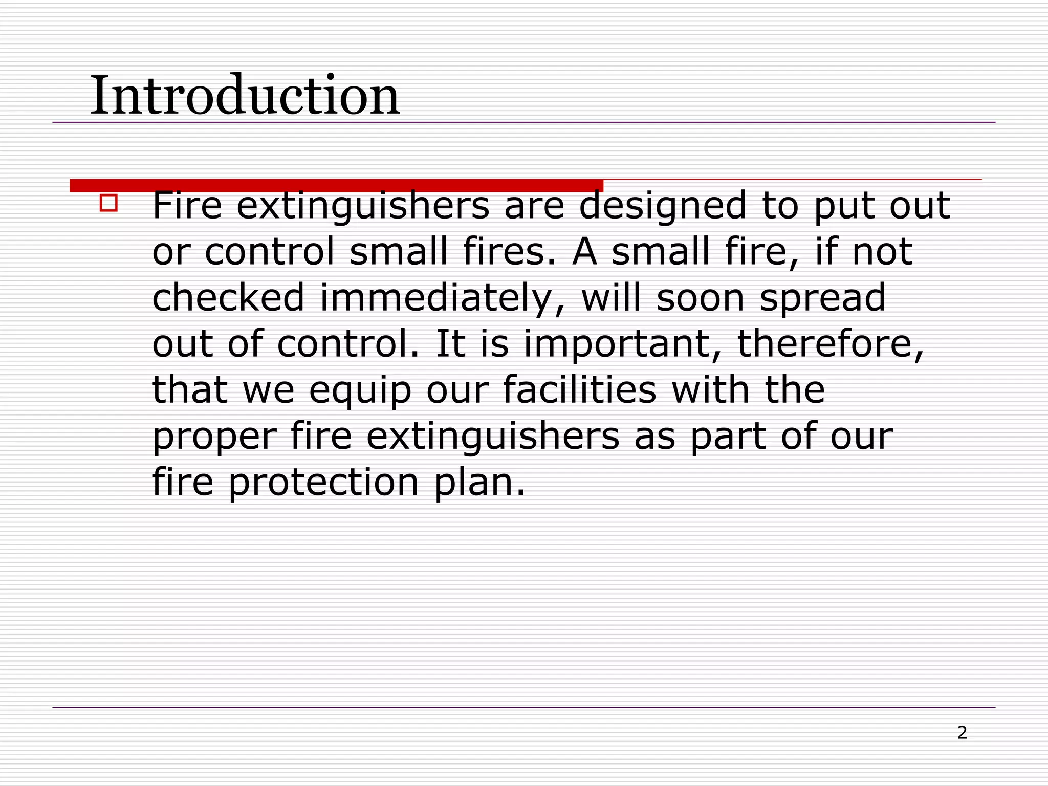 Fire Extinguisher Safety Training | PPT