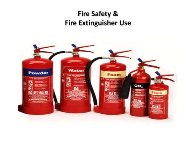 Fire extinguishers awareness | PPTX