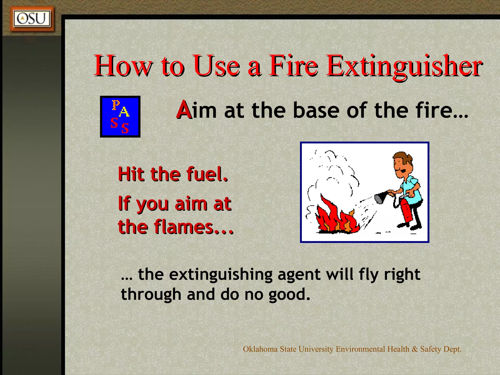 Fire extinguisher training | PPT