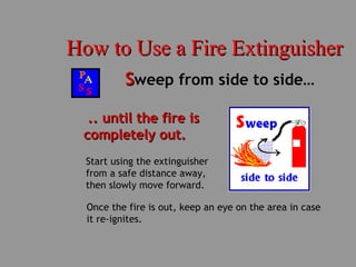 Fire extinguisher training | PPT