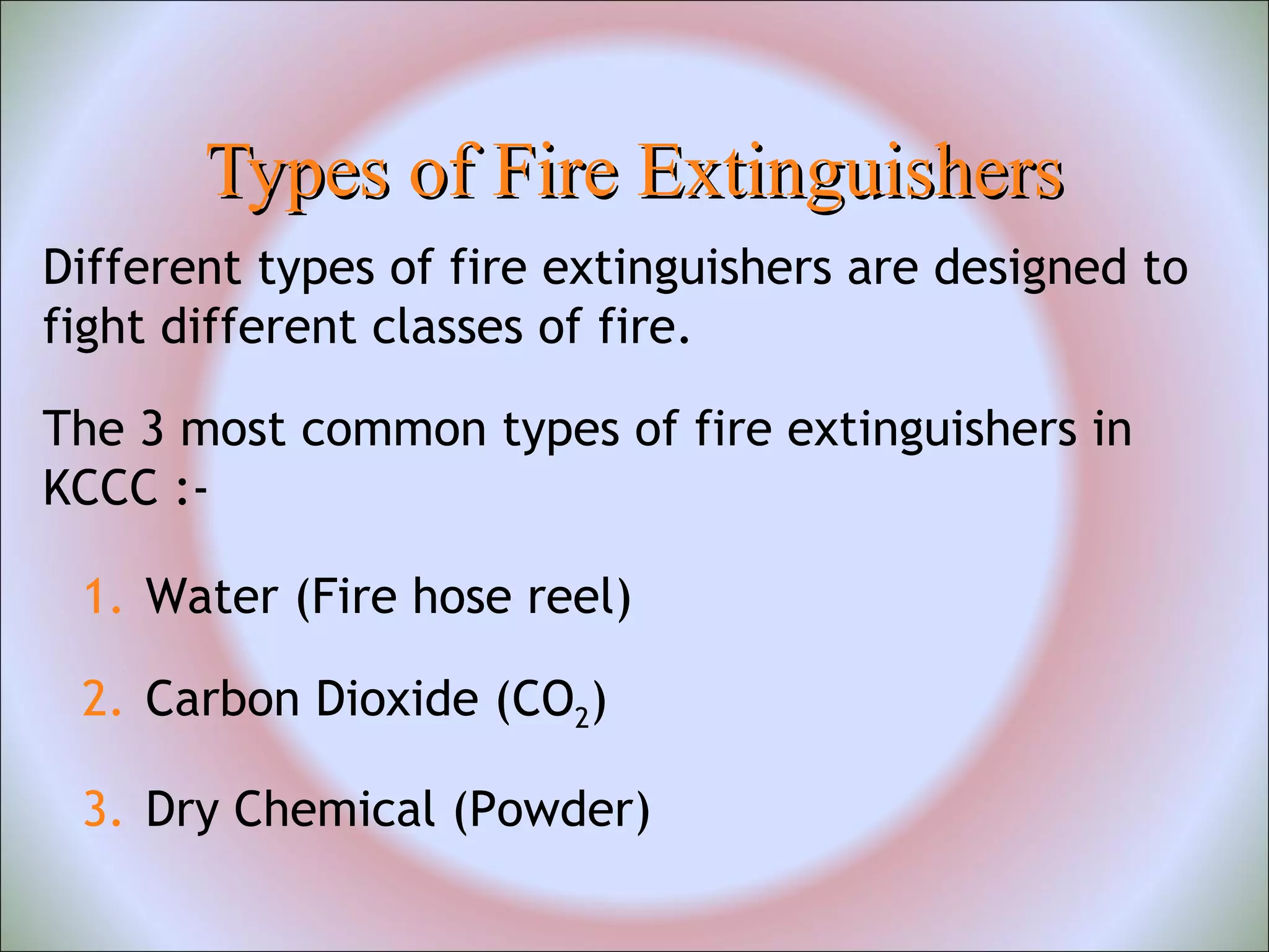 Fire extinguisher training | PPT