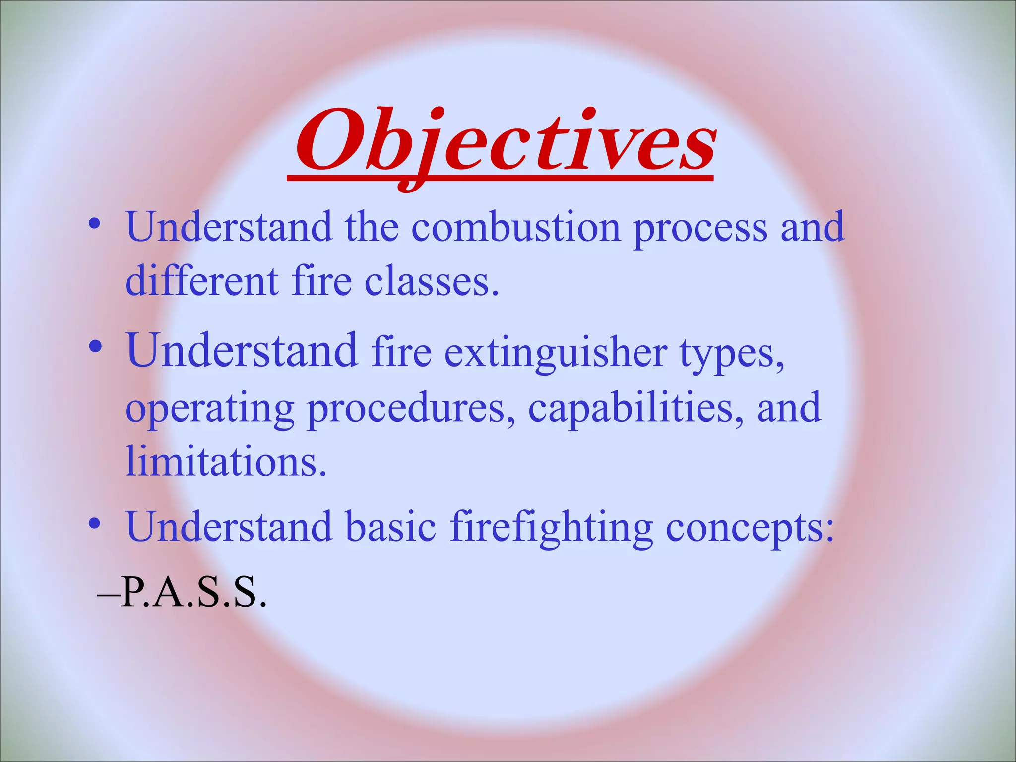 Fire extinguisher training | PPT