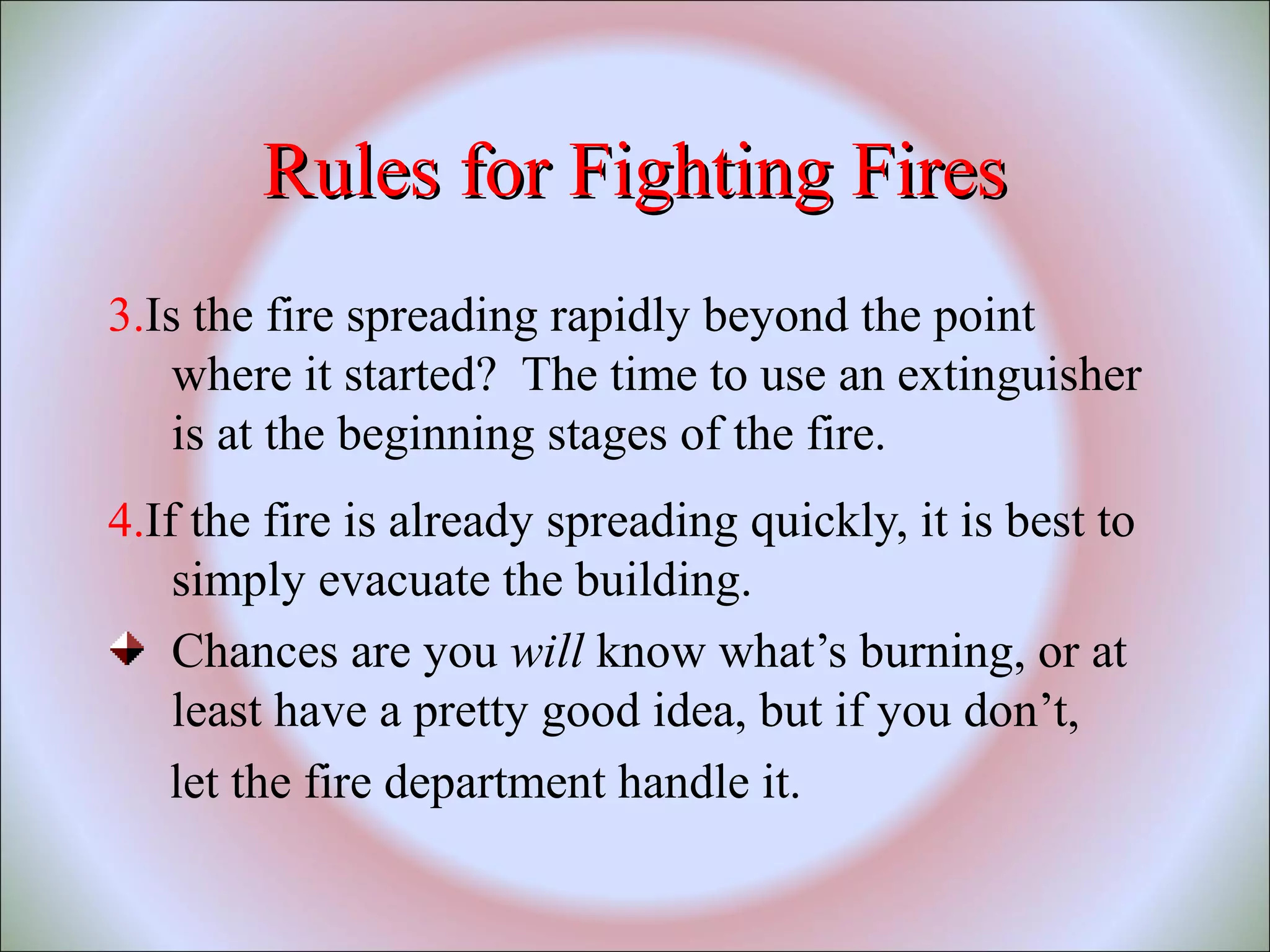 Fire extinguisher training | PPT