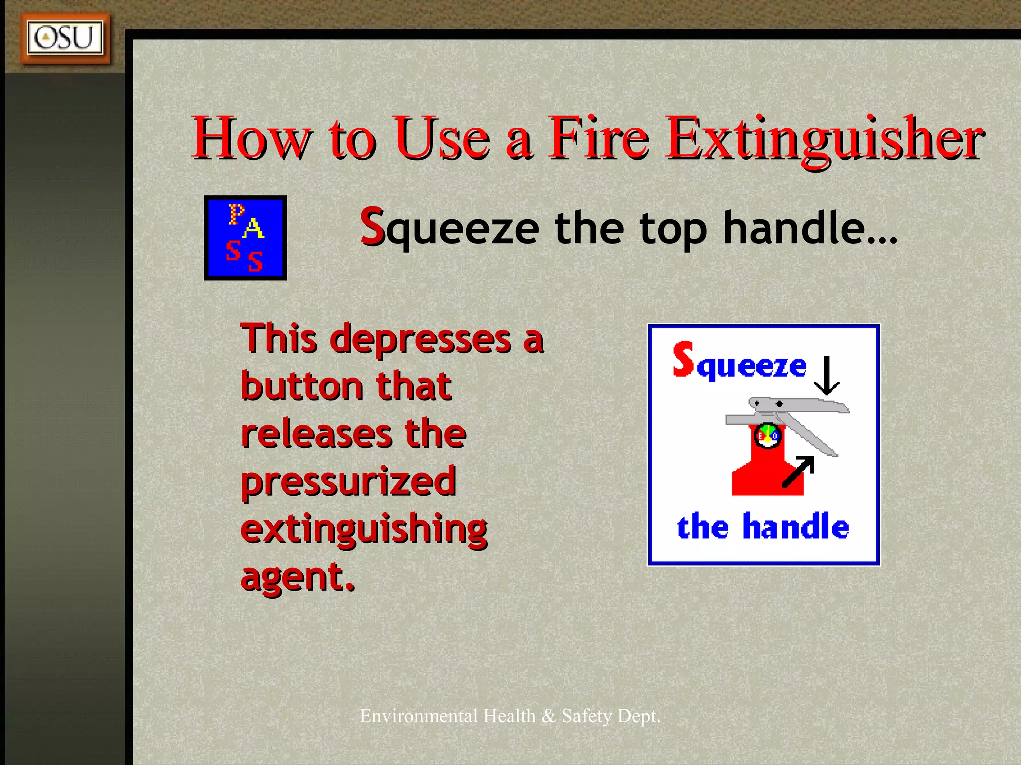 Fire extinguisher training | PPT