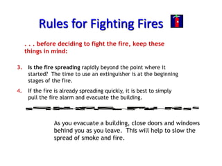 Fire extinguisher training | PPT