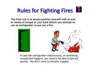 Fire extinguisher training | PPT