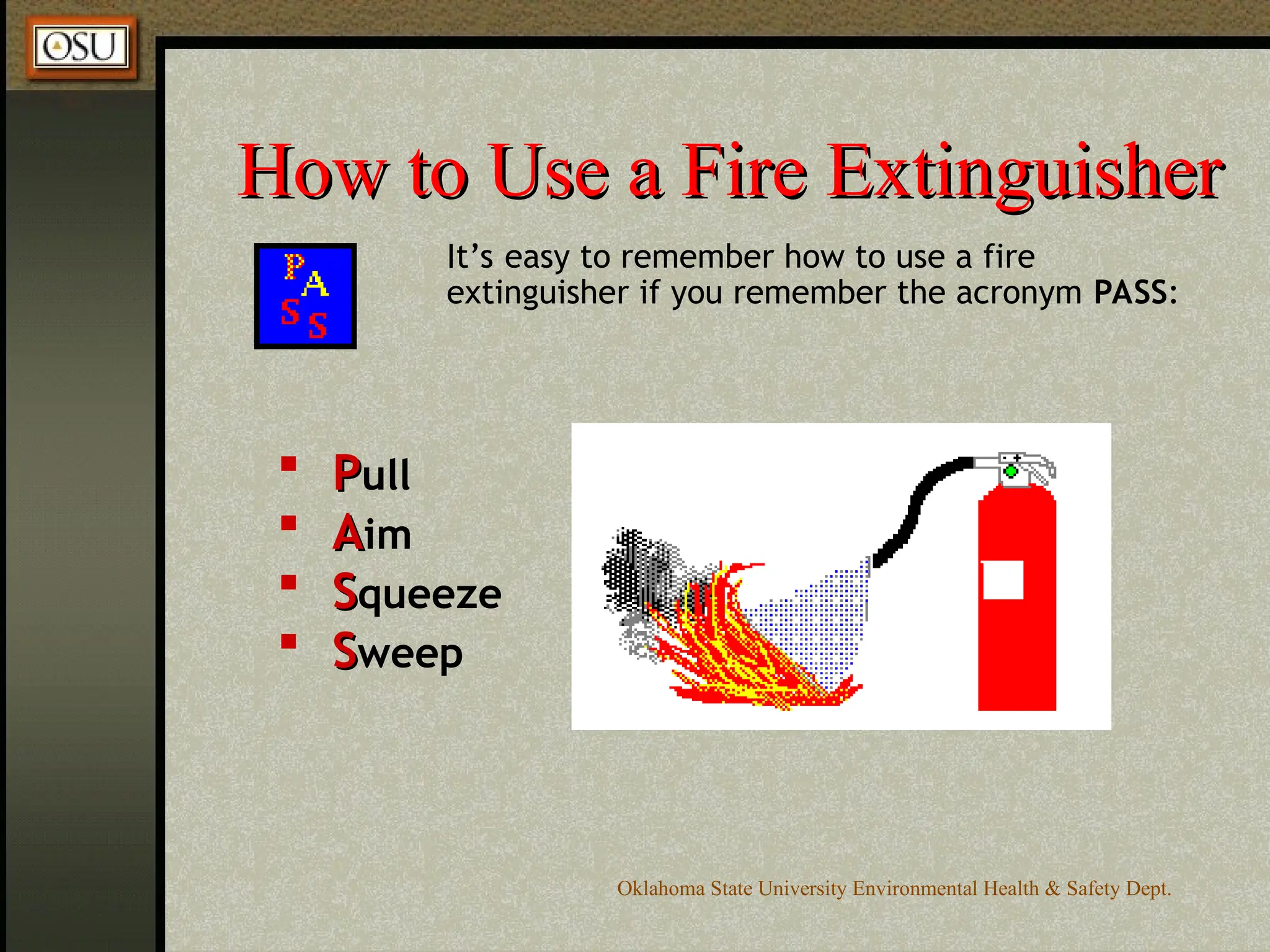 Fire Extinguisher Training powerpoint .ppt