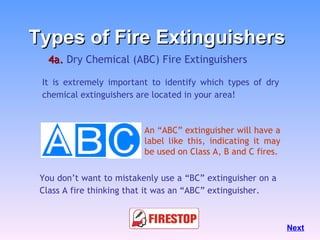 Fire extinguisher training | PPS