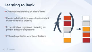 Learning to Rank Relevant Malware Strings Using Weak Supervision | PPT