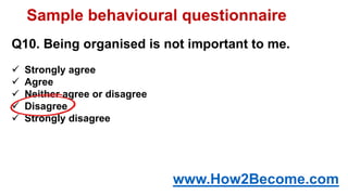 Firefighter Behavioural Questionnaire Questions and Answers | PPTX