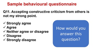 Firefighter Behavioural Questionnaire Questions and Answers | PPTX