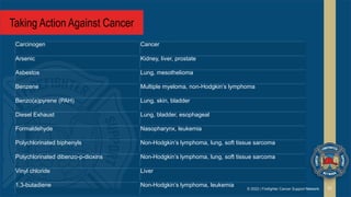 Firefighter Cancer module 1. Cancer Prevention | PPTX