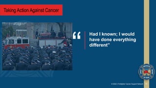 Firefighter Cancer module 1. Cancer Prevention | PPTX