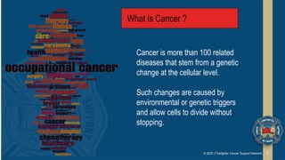 Firefighter Cancer module 1. Cancer Prevention | PPTX
