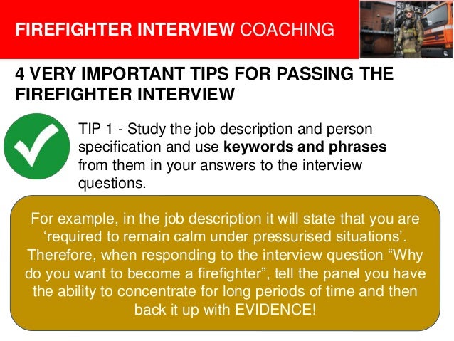 Firefighter Interview Questions and Answers