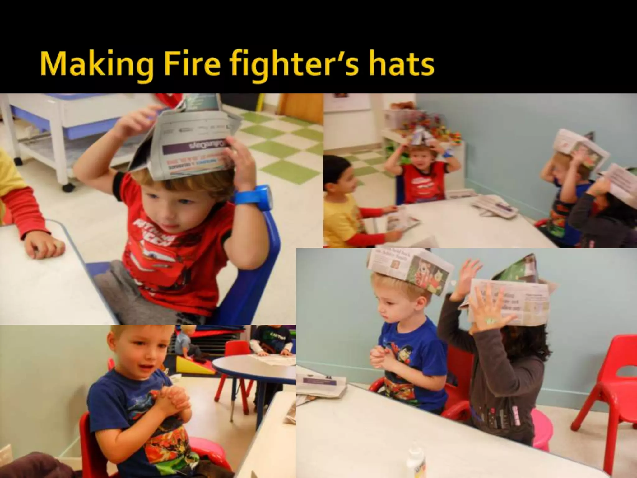 Fire fighter project (presentation show to teachers, and parents) | PPTX