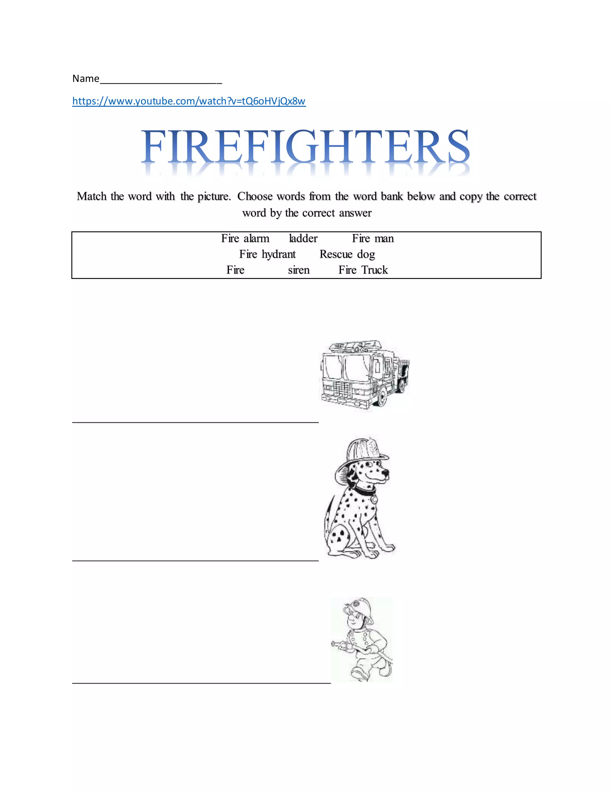 Fire fighters document with link | PDF