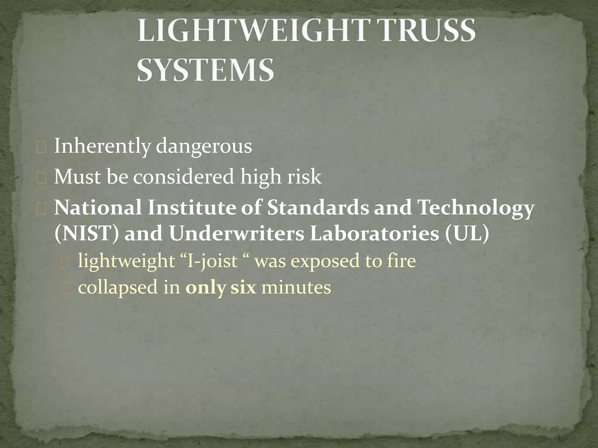 Firefighter survival awareness | PPTX