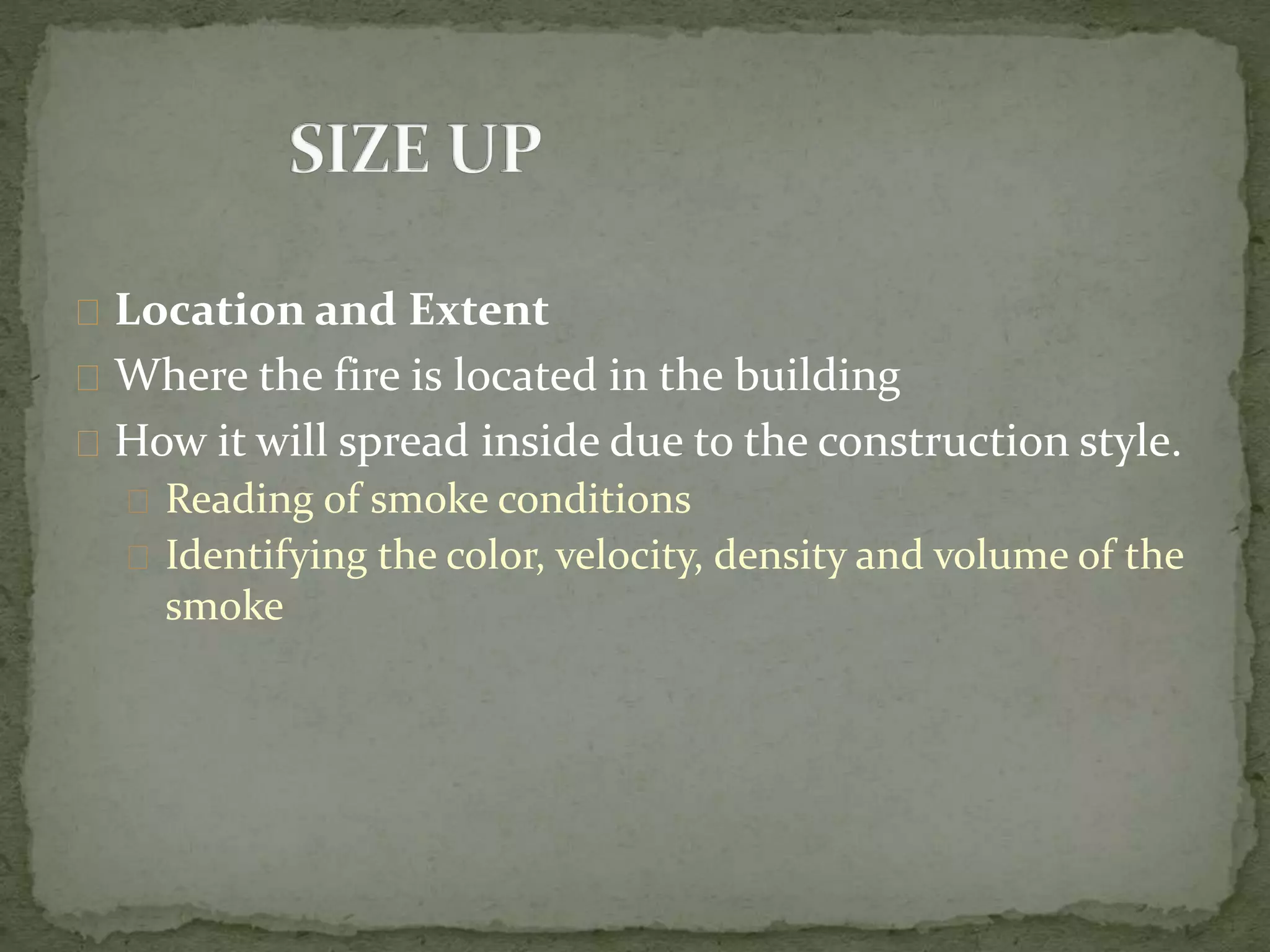 Firefighter survival awareness | PPTX