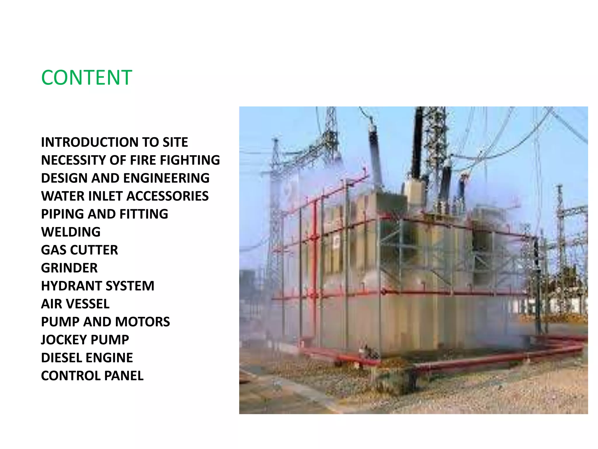 FIRE FIGHTING PRESENTATION | PPTX