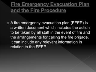 Fire fighting | PPTX