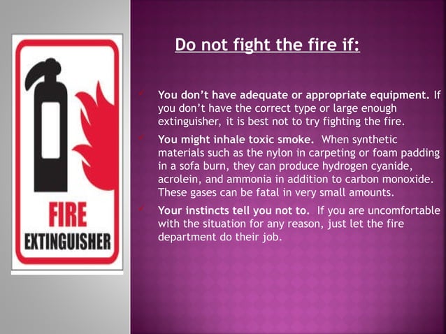 Fire Fighting-Presentation for basic fire fighting | PPT