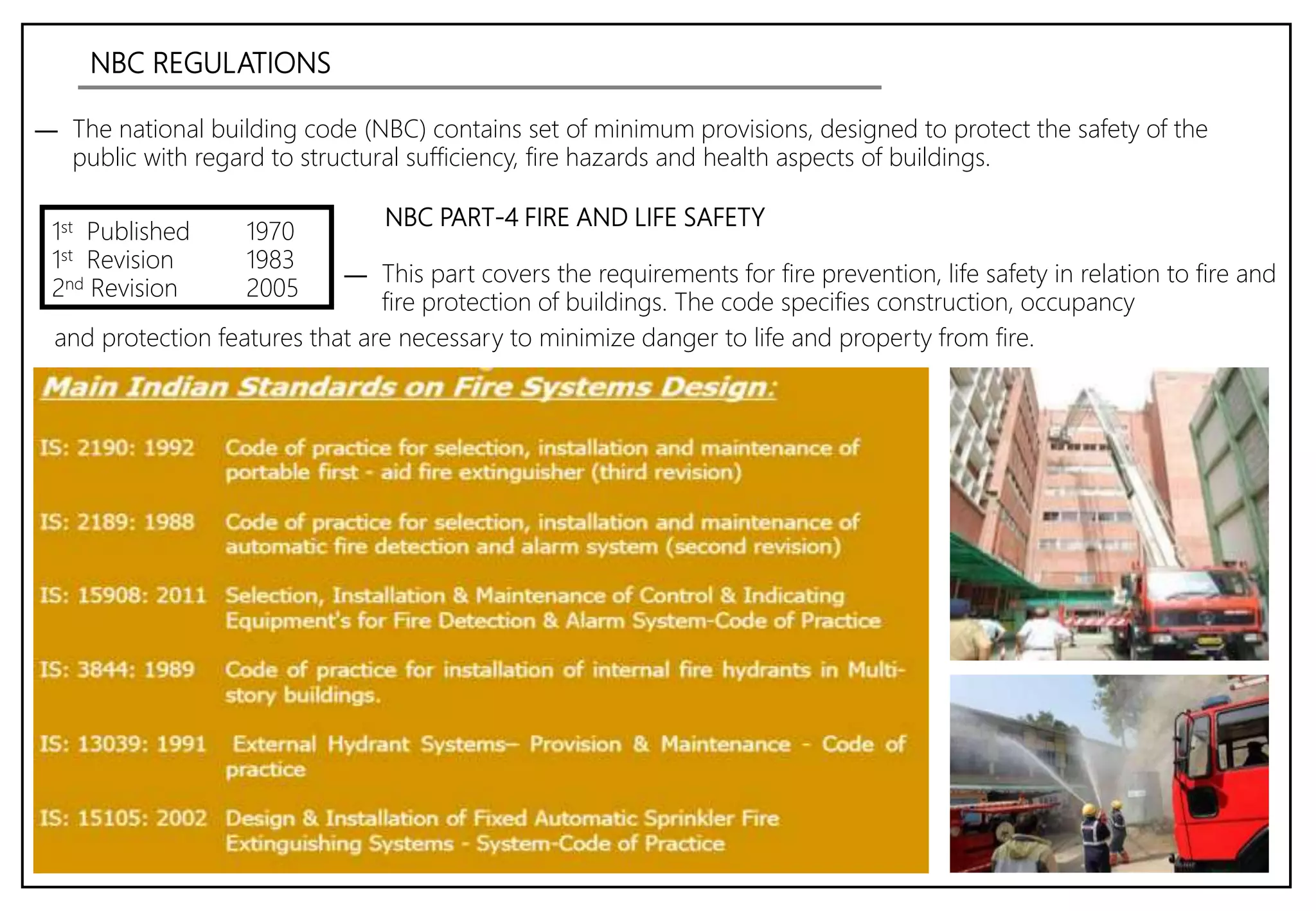 Fire fighting system in buildings | PPTX