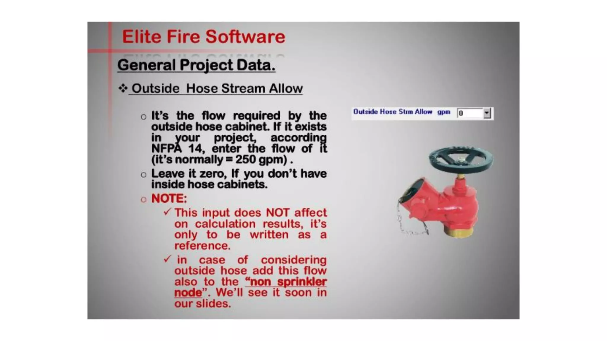 FIre Fighting Elite Fire hydraulic Calculation As per NFPA Standard | PDF