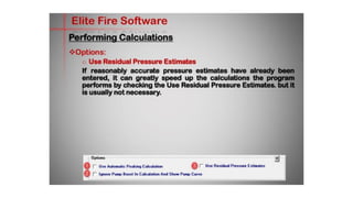 FIre Fighting Elite Fire hydraulic Calculation As per NFPA Standard | PDF