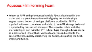 fire fighting and fire extinguishing systems .pptx | Sailing | Sports