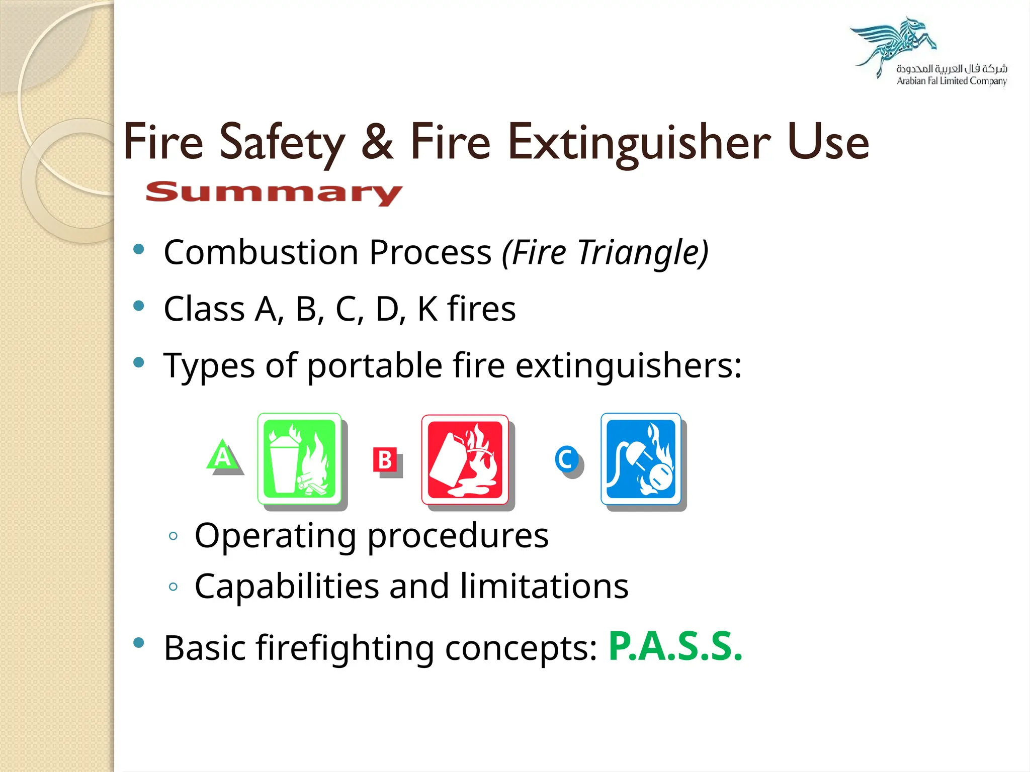 fire fighting types of fire extinguisher types | PPTX