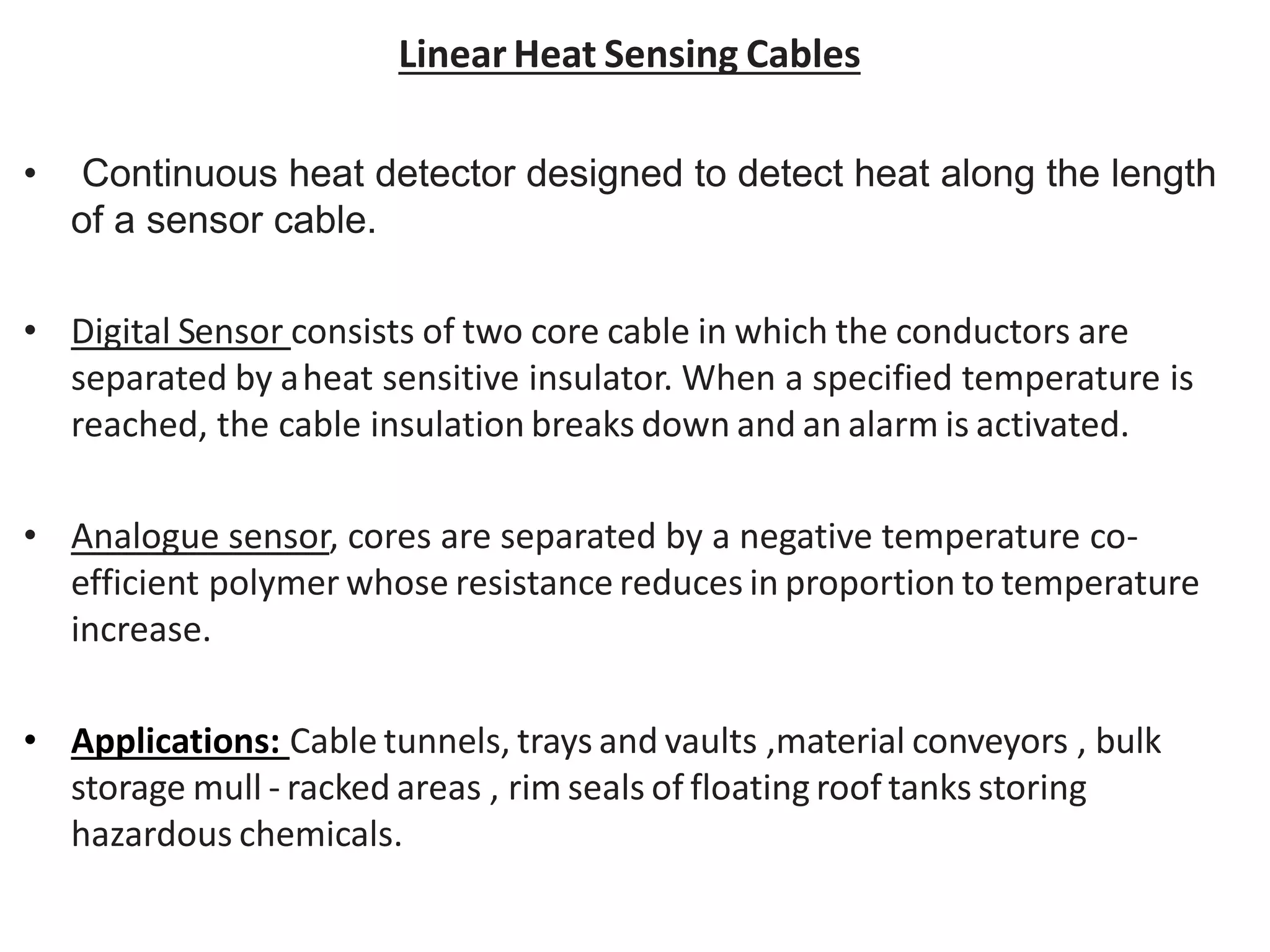 Fire Protection System - Automatic Fire Detectors | PPTX
