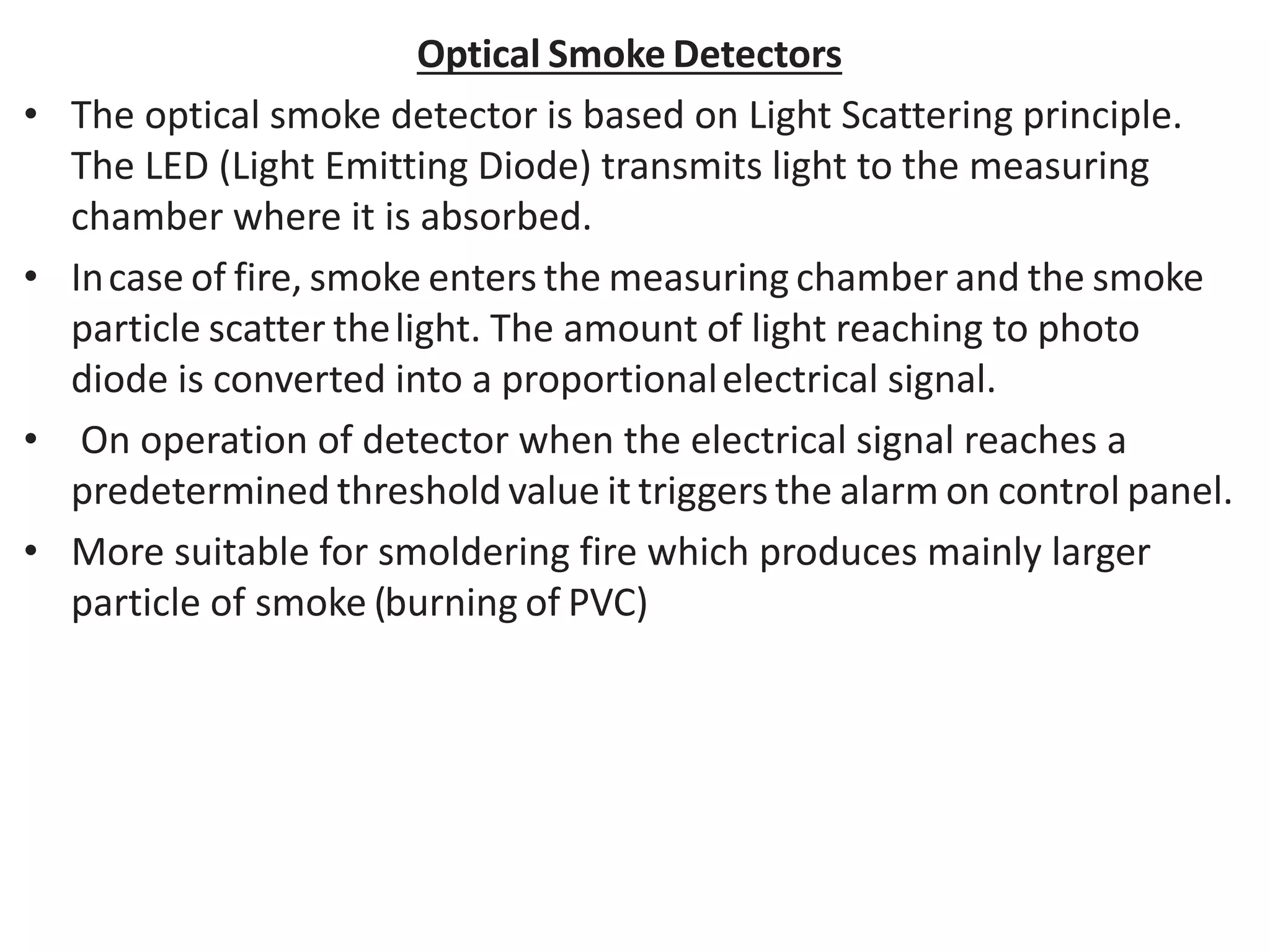 Fire Protection System - Automatic Fire Detectors | PPTX