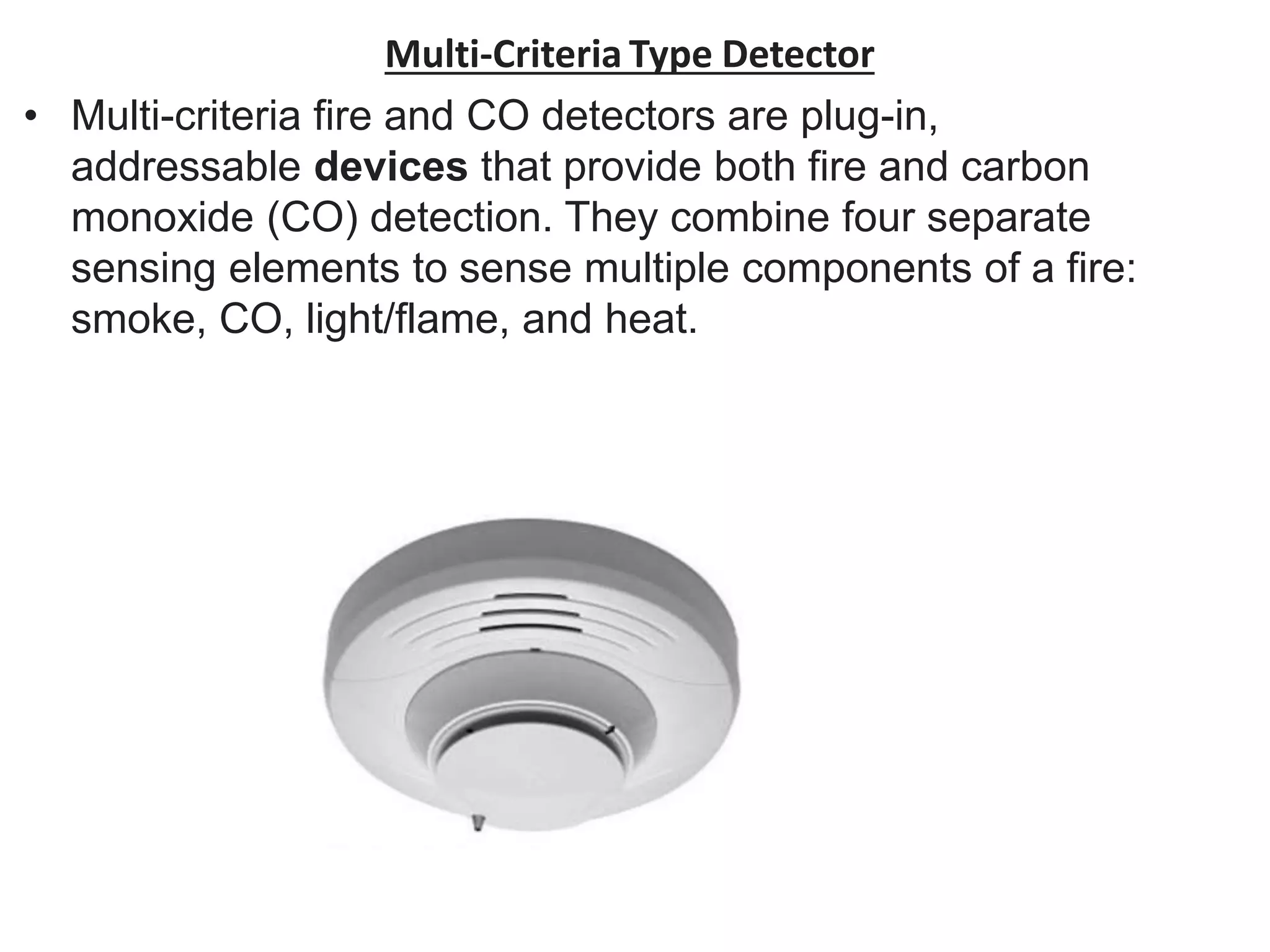 Fire Protection System - Automatic Fire Detectors | PPTX
