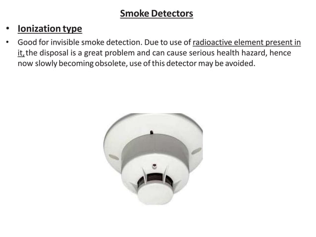 Fire Protection System - Automatic Fire Detectors | PPTX