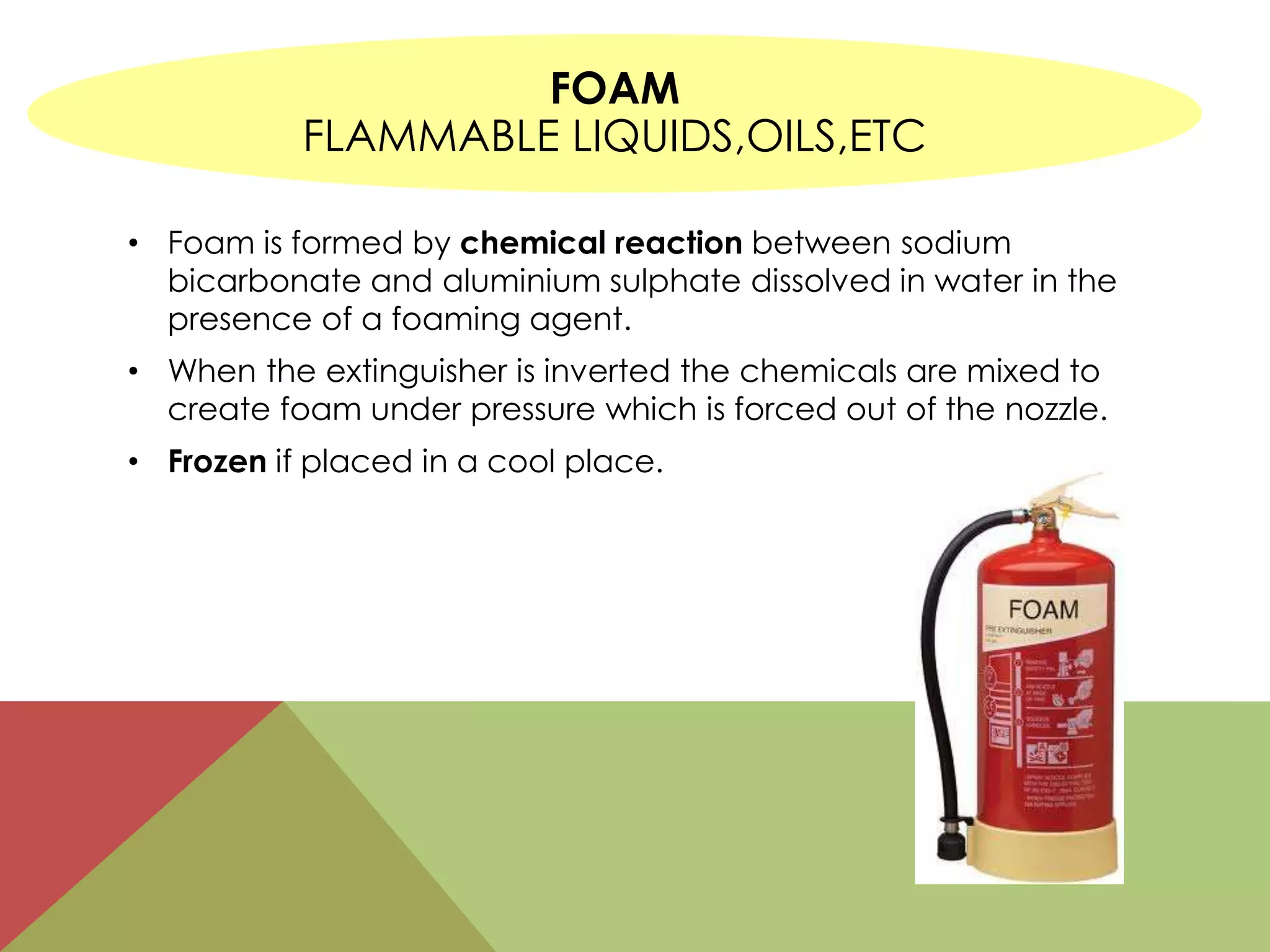 Fire fighting active system | PPTX | Chemistry | Science