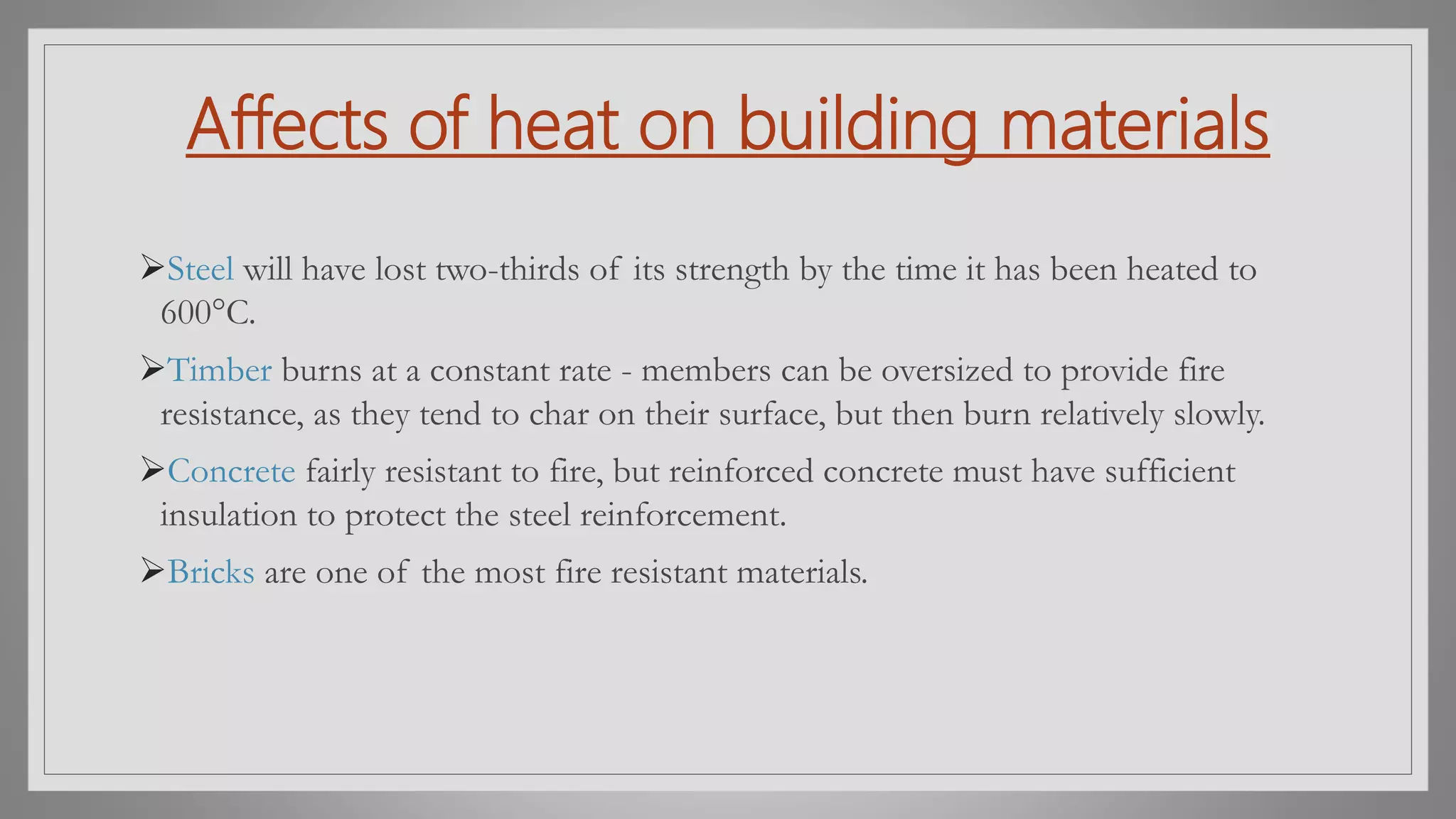 Fire fighting and fire resistant rating | PPTX