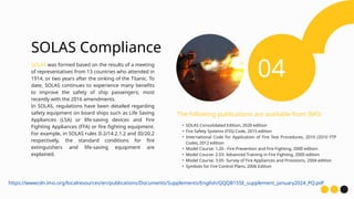 FIRE FIGHTING APPLIANCE for shipping category | PPTX