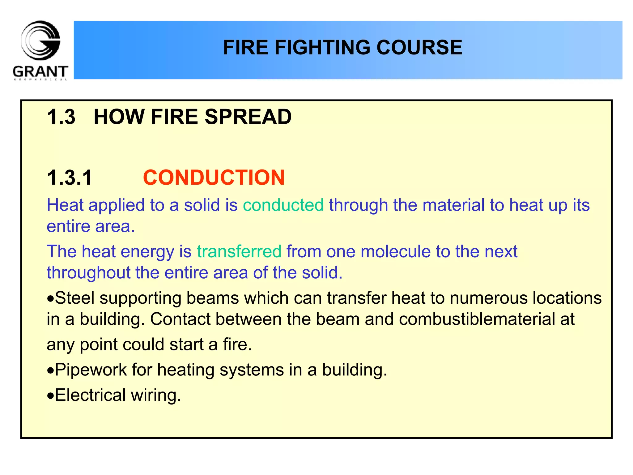 Fire fighting course | PPSX