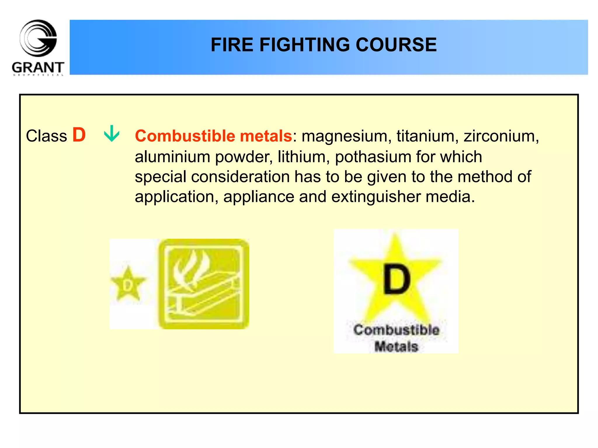 Fire fighting course | PPSX
