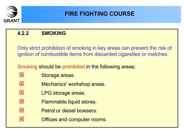 Fire fighting course | PPSX