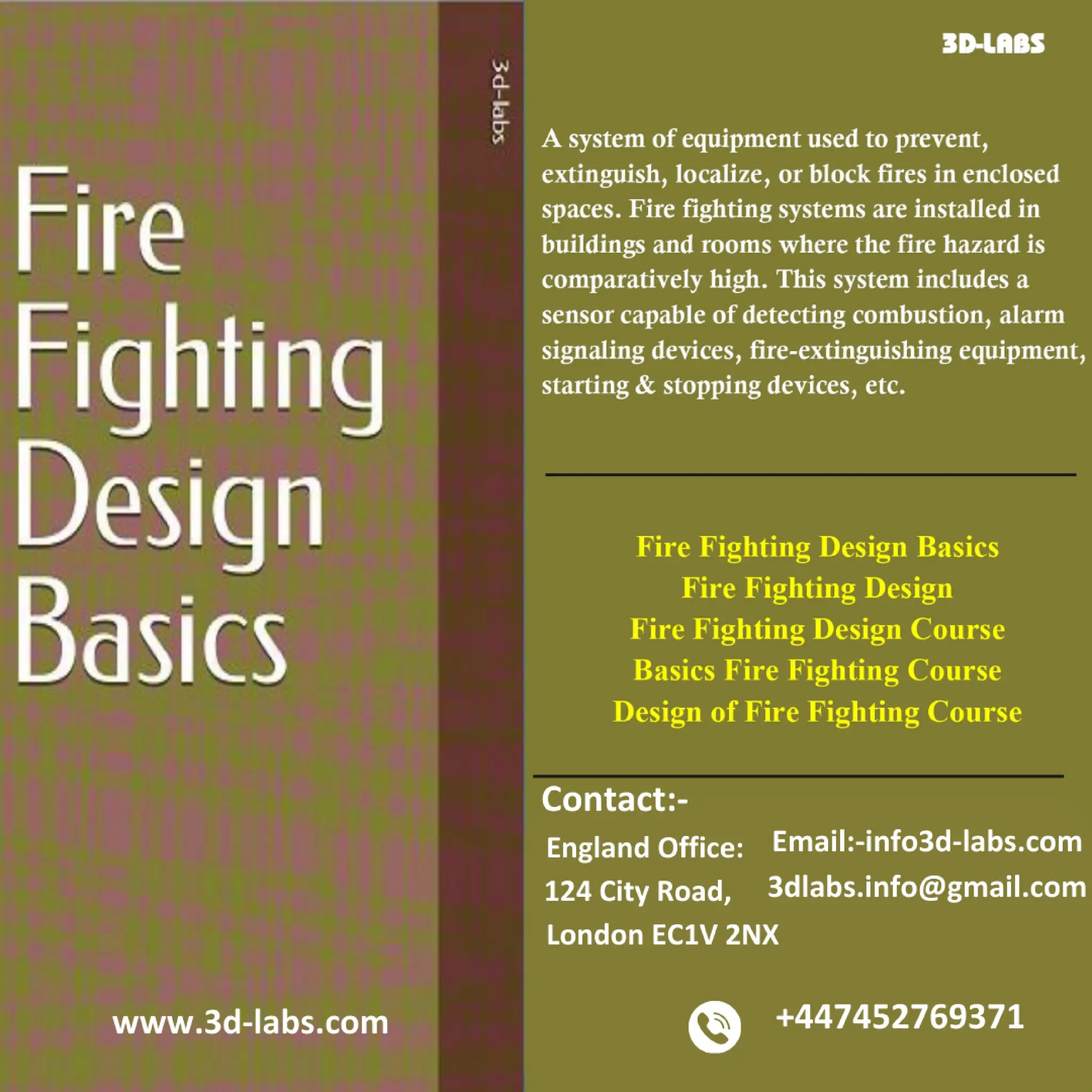 Fire Fighting Design Basics BOOK In UK.pdf