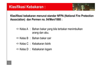 Sistem Pemadam Api dan Pengindera Api | PDF