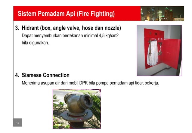 Sistem Pemadam Api dan Pengindera Api | PDF